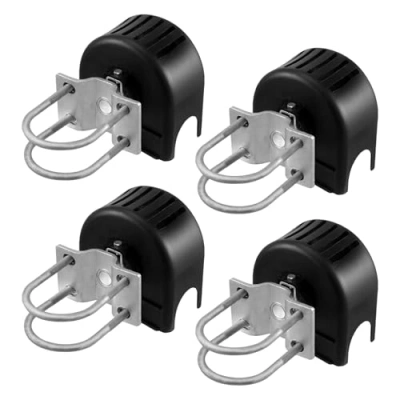 Buy VEVOR Sliding Gate Kit, Rolling Hardware Kit w/U Shaped Wheel ...
