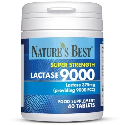 Buy Super Strength Lactase Tablets 9000 FCC Enzyme Units Max Digestive ...