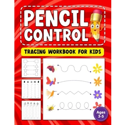 Buy Pencil Control Tracing Workbook For Kids Ages 3 5: Pre Writing ...