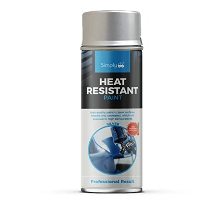Buy 15x Simply 400ml Silver Heat Resistant Spray SP 011? Compare at ...