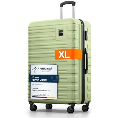 Buy Polycarbonate XL Suitcase Large 77cm 158cm Linear Dimensions 20kg ...