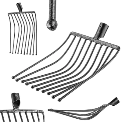 Buy KADAX Potato Fork without Handle, Beet Made of Durable Steel, Stone ...