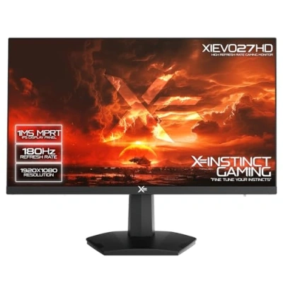 Buy 𝗫= 27 Inch Gaming Monitor FHD 1920 x 1080p 180Hz 1ms MPRT IPS Panel ...