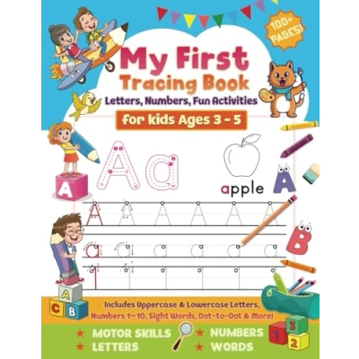 Buy My First Tracing Book: Letters, Numbers, and Fun Activities for ...
